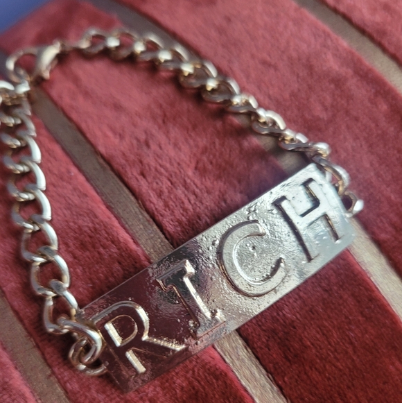 Vintage | Jewelry | Vintage Bracelet Rich Plate | Poshmark